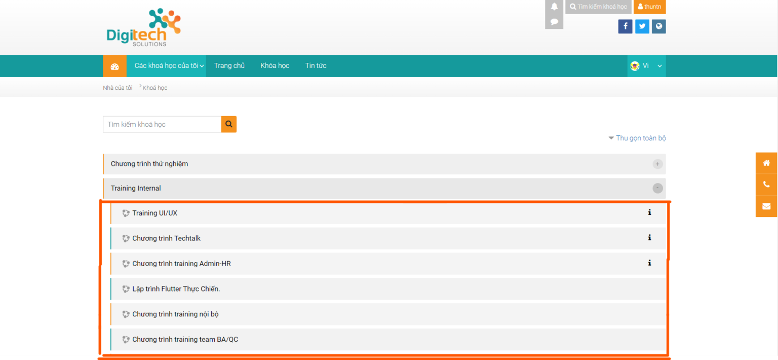 Hướng dẫn đưa tài liệu bài giảng lên hệ thống Elearning | Digitech Solutions