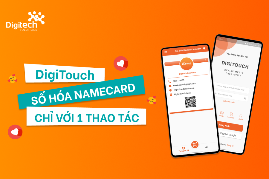 Hướng dẫn sử dụng ứng dụng DigiTouch | Digitech Solutions