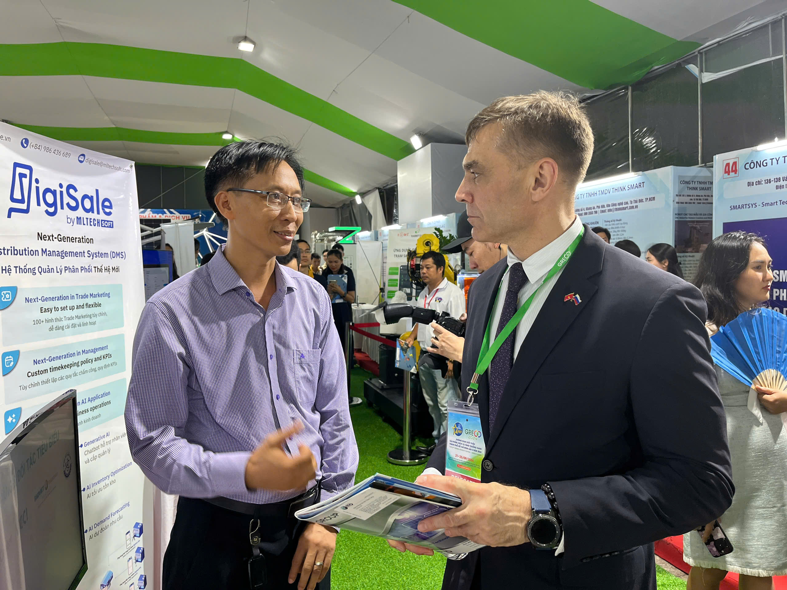 Digitech Solutions Tham Gia Triển Lãm Tại Sự Kiện GRECO 2024 | Digitech Solutions