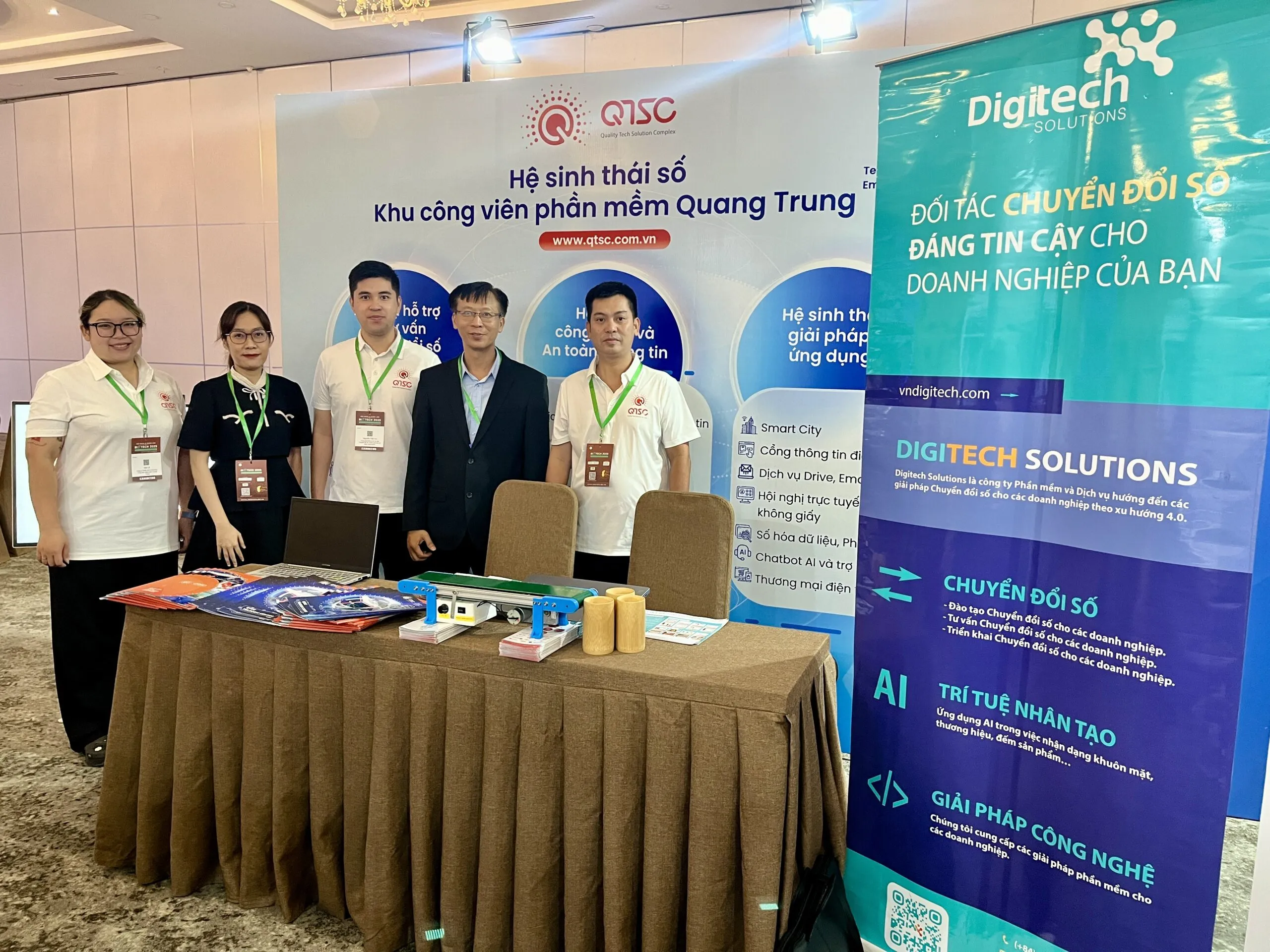 Digitech Solutions Đồng Hành Cùng QTSC Tại Triển Lãm Biztech 2025 ...